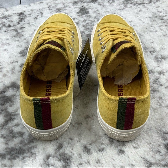 Converse | Shoes | Nib Converse Ctas Ox Mustard Suede Womens Sneaker ...